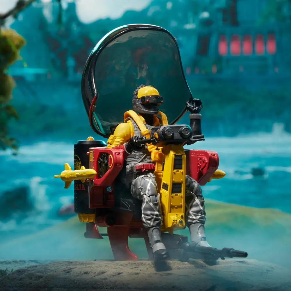 90s Flying Action Figure