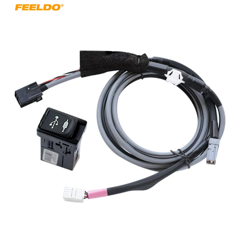 FEELDO-Car-Audio-USB-AUX-Interface-Adapter-for-Toyota-Corolla-Camry ...