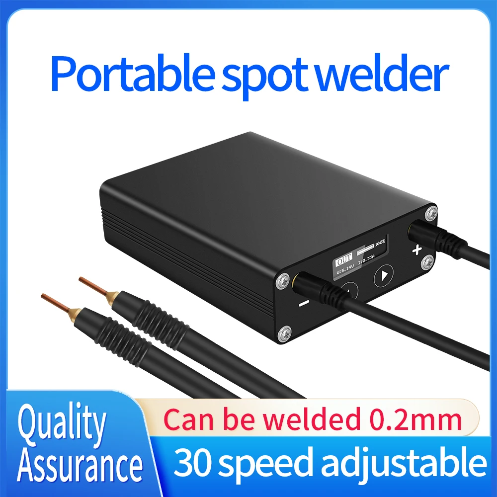 OLED Screen Handheld Mini Spot Welder, Multi-function DIY Portable Spot ...