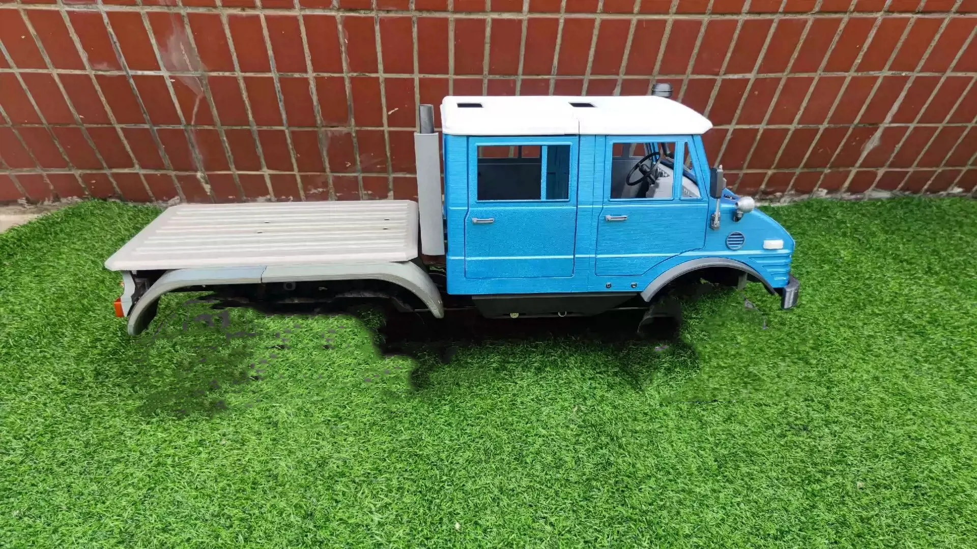 RC-Climbing-6x6-Car-Body-Shell-unimog-406-Series-Heavy-Truck-TRX-6 ...