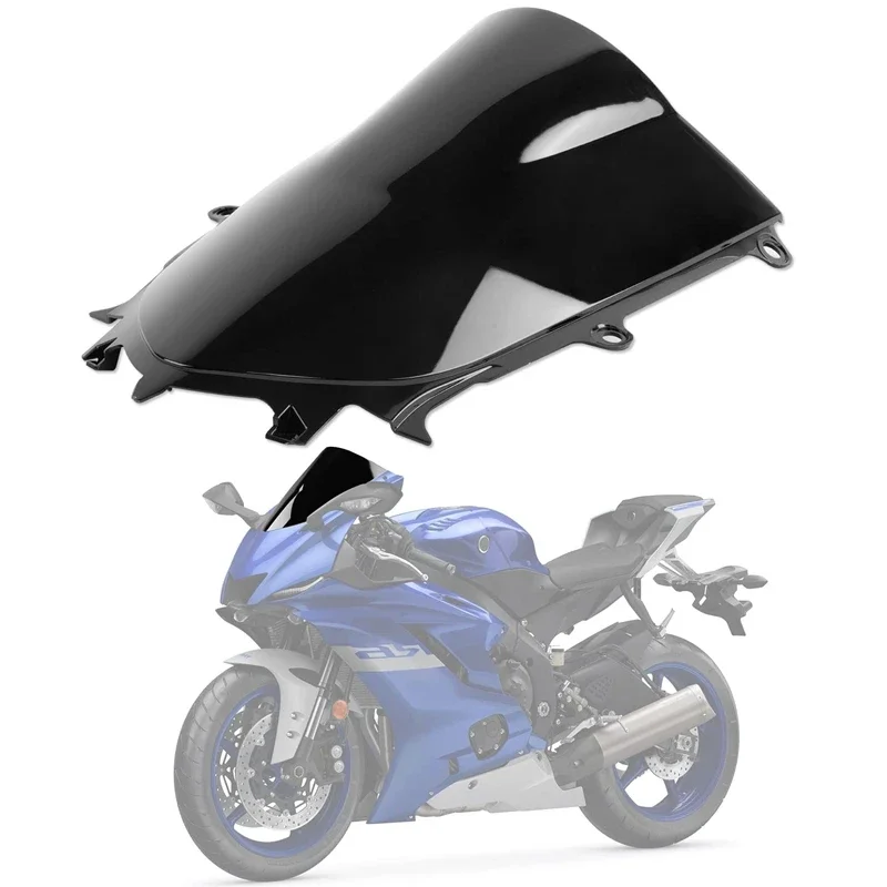 Motorcycle-Front-Windshield-Windscreen-Screen-Accessories-Motos-Fits ...