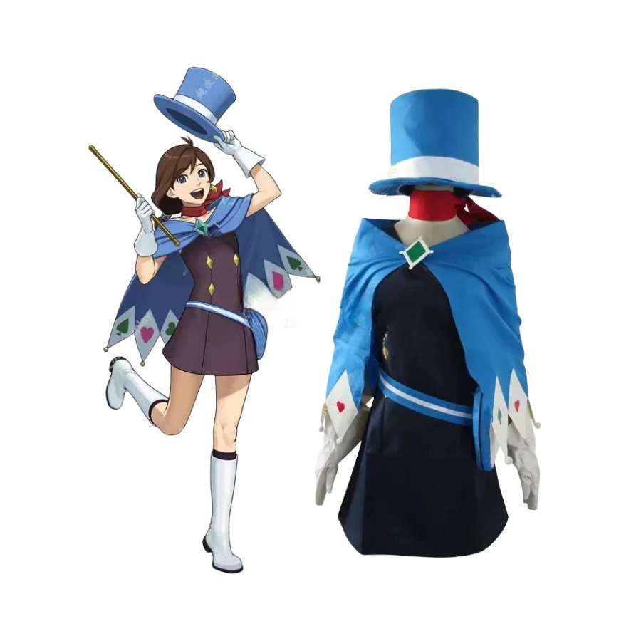 Game-Ace-Attorney-Cosplay-Phoenix-Wright-Gyakuten-Saiban-4-Trucy-Wright ...