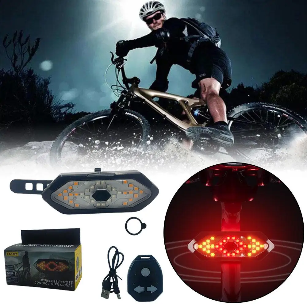 Bike-Turn-Signal-Warning-Light-With-Horn-Wireless-Remote-Cycling ...