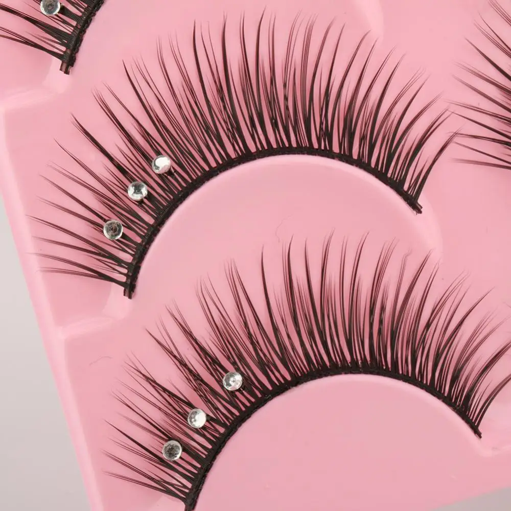Show-diamond-eyelashes-thick-and-long-eyelashes-stage-makeup-eyelashes ...