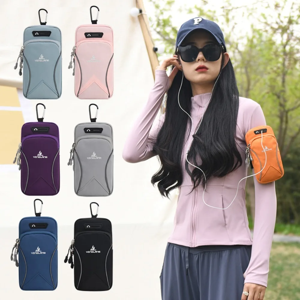 Sports Phone Arm Bag Outdoor Running Wrist Bag Small Shoulder Crossbody ...