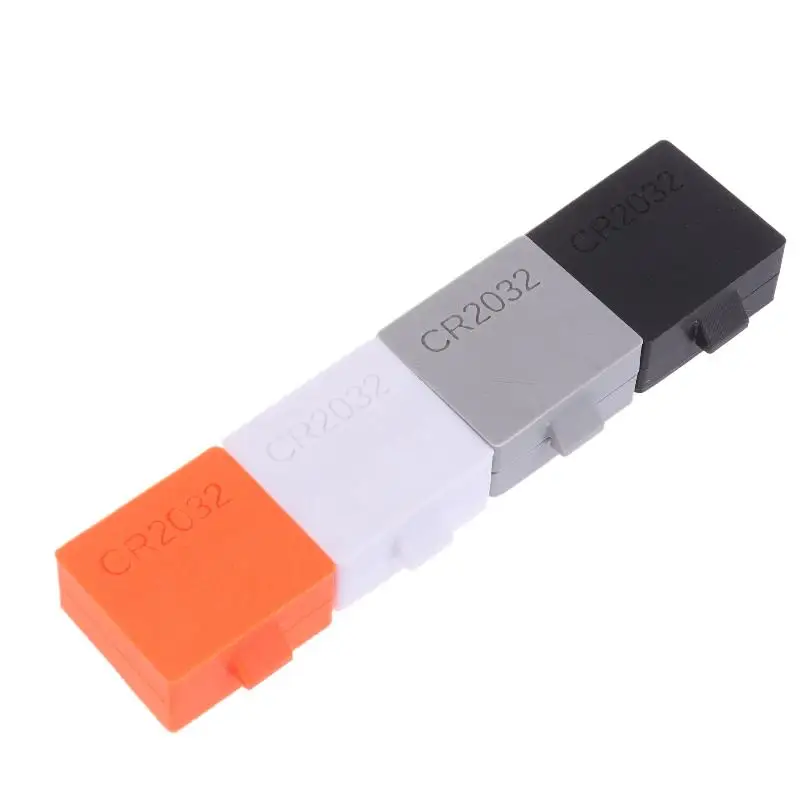 20-Hole CR2032 Battery Box Coin Cell Battery Storage Case Small Battery ...