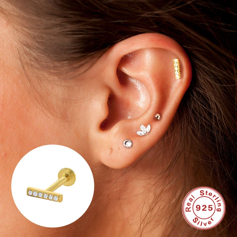 Cartilage Earrings Spiral