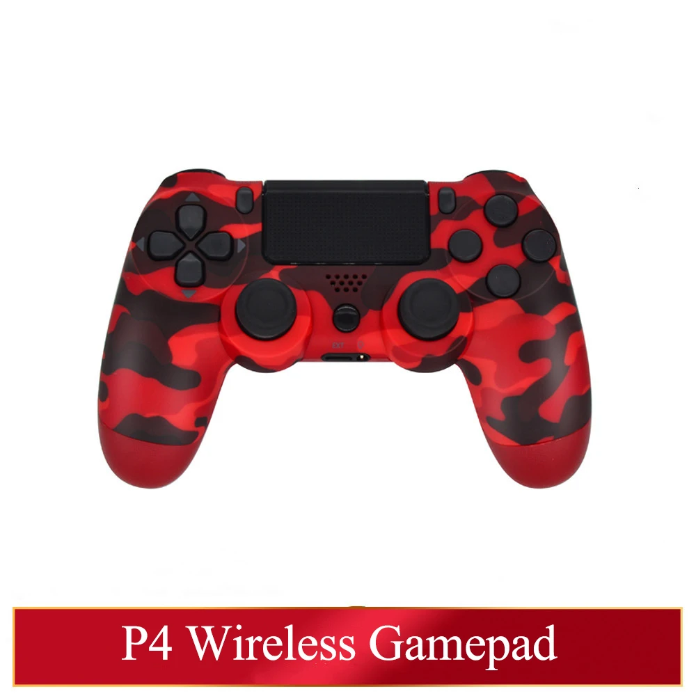 이중 진동 무선 게임 컨트롤러 Ps4 Ps3 블루투스 게임패드 조이스틱 Usb 6 축 조이패드 게임 핸들 게임 컨트롤러