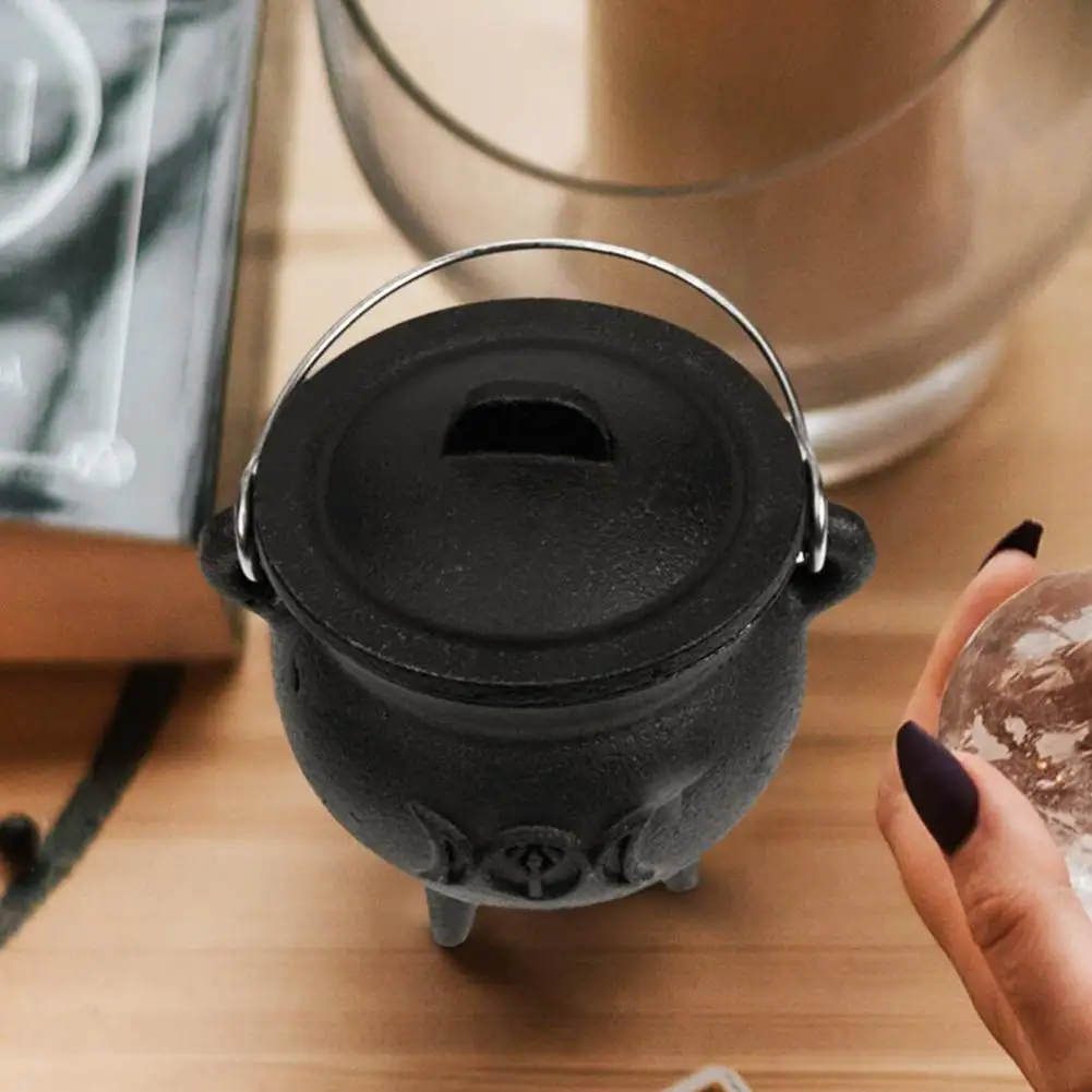 Mini-Witch-Pot-Enchanting-Halloween-Witch-Pot-Portable-Incense-Burning ...