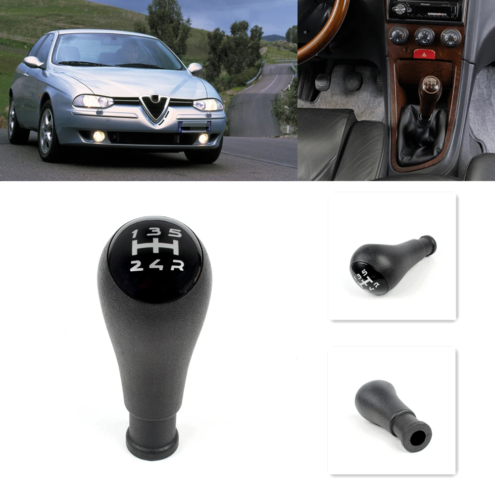 5 Speed Car Gear Shift Knob For Alfa Romeo 156 1997 1998 1999 2000 2001 ...