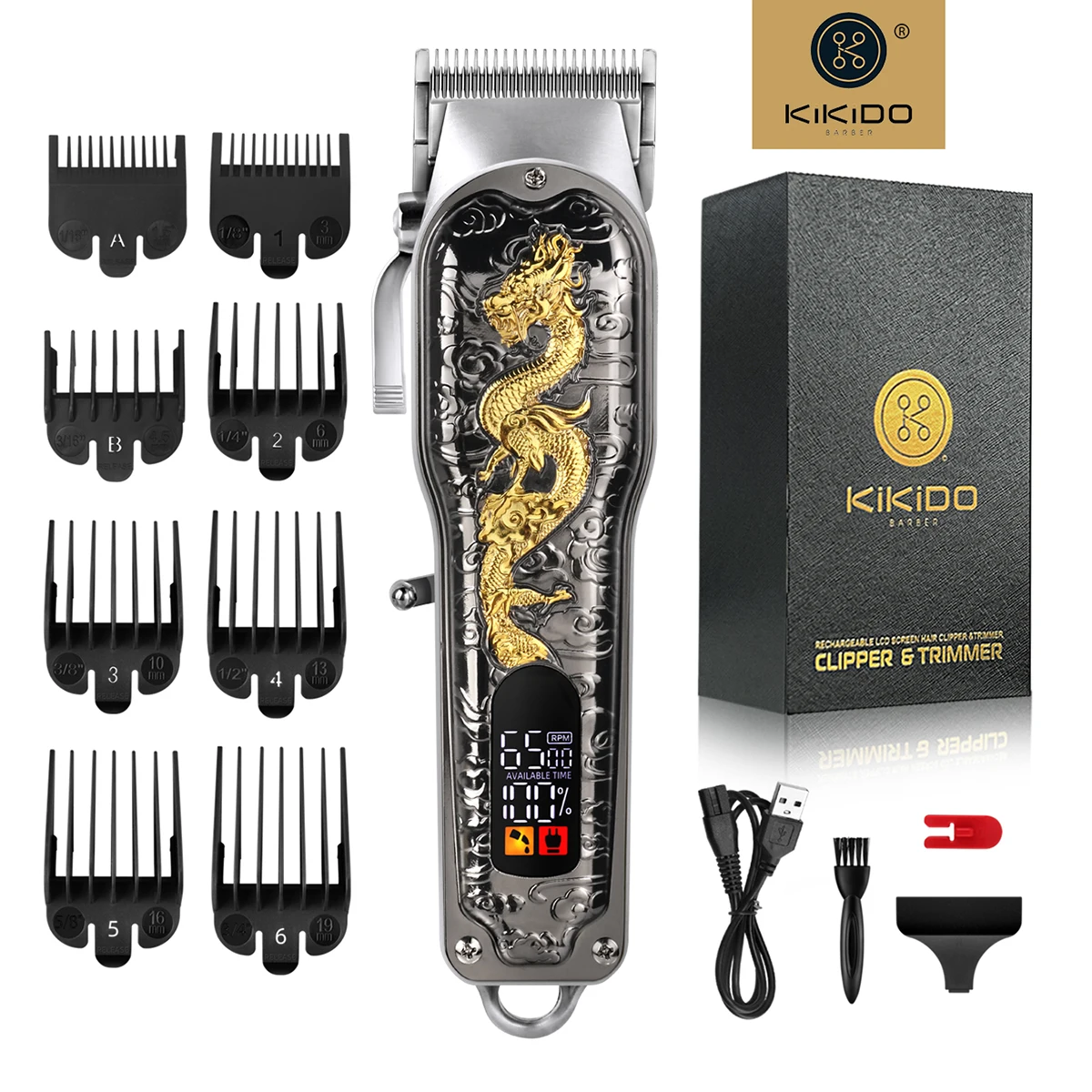 KIKIDO-Aparador-de-p-los-profissional-para-homens-aparador-de-cabelo ...