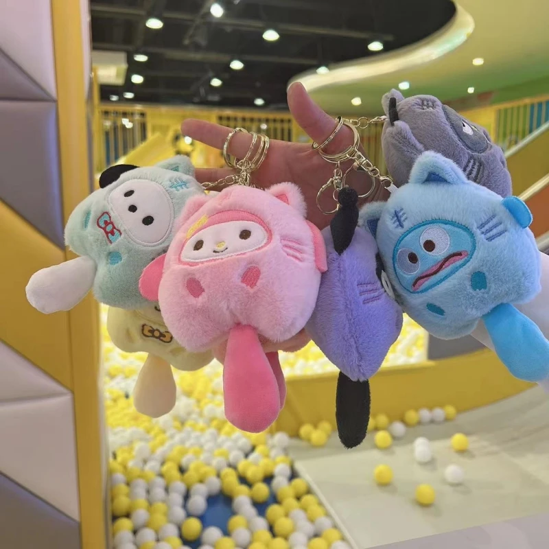 Generic Sanrio Plush Pendant Kuromi Cinnamoroll Bad Badtz Maru Hello ...