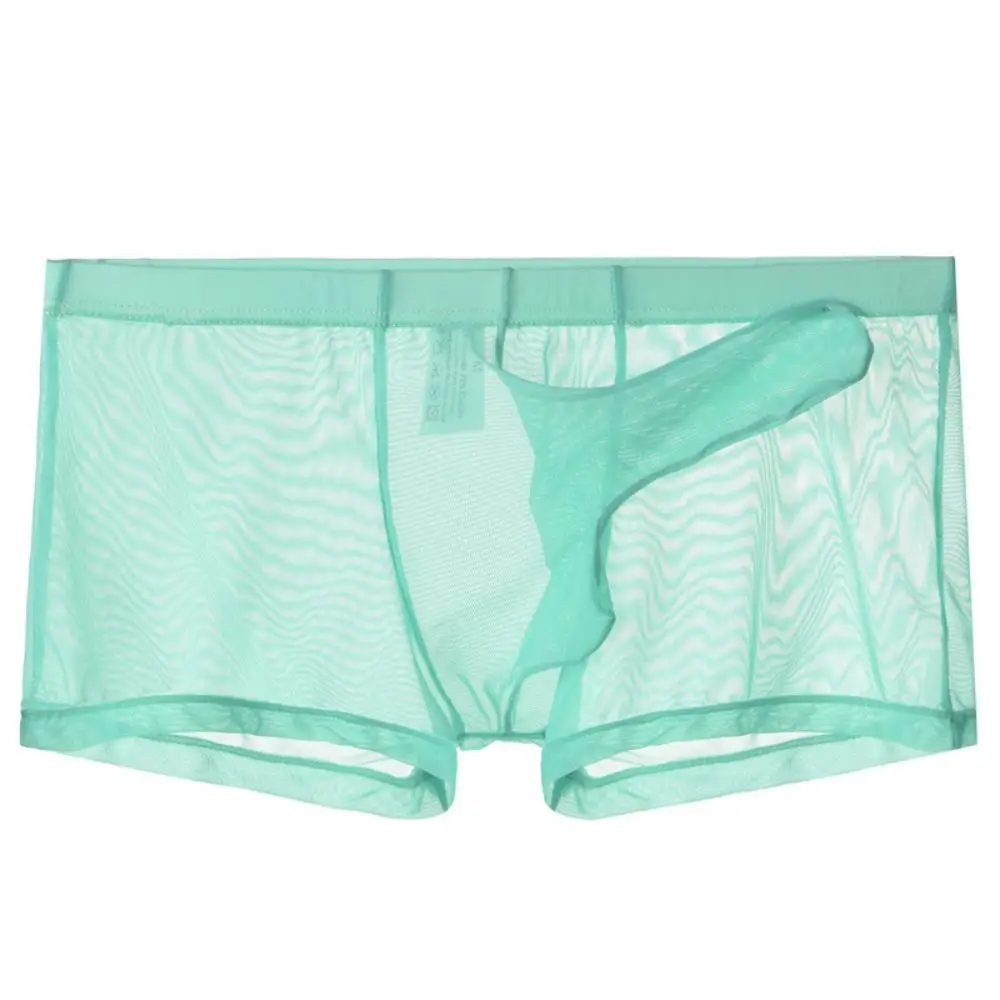 Men-S-Underwear-Ultrathin-Boxer-Shorts-Mesh-Breathable-Underwear-Elephant-Nose-Transparent-Sexy ...