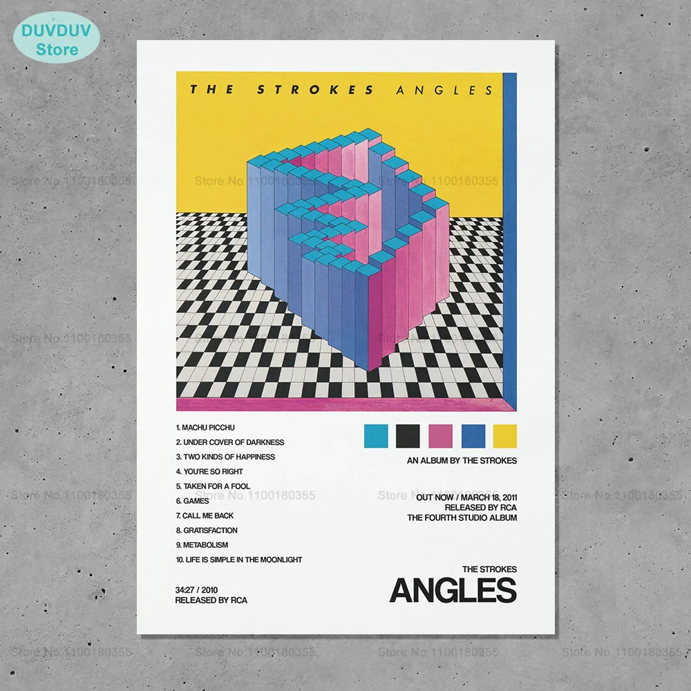 Angles The Strokes Album Cover