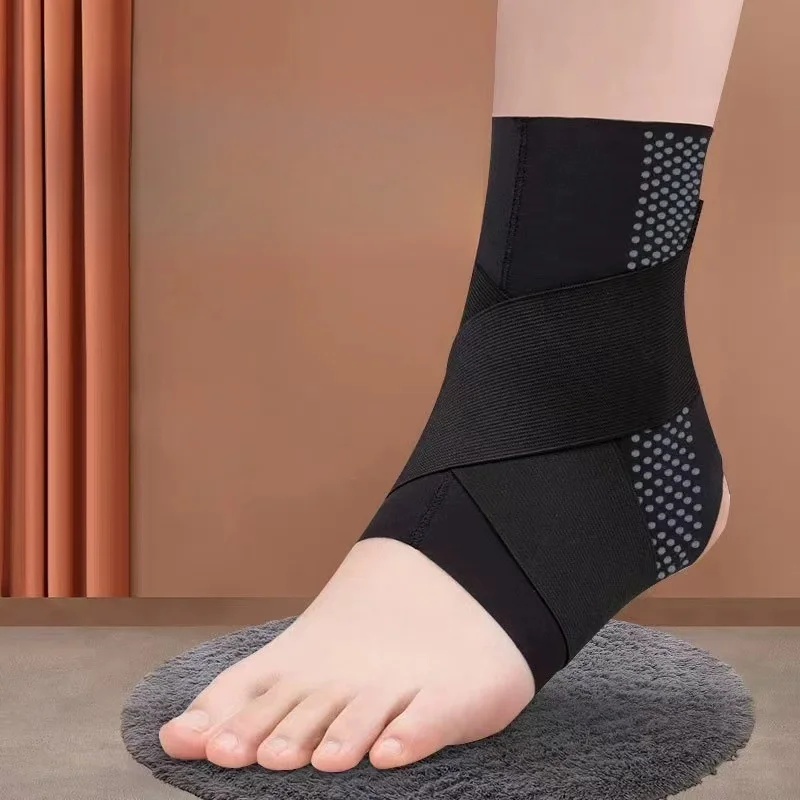1Pcs Ankle Guard Anti-Sprain Ankle Support Adjustable Compression Ankle ...