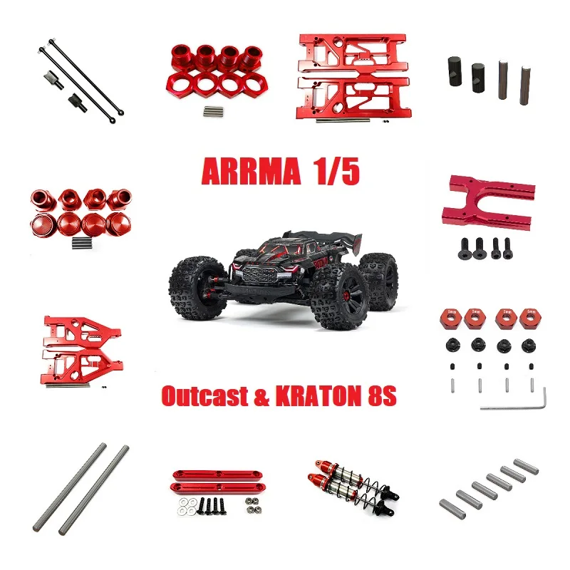 ARRMA-1-5-EXB-8S-KRATON-OUTCAST-Metal-Upgrade-Swing-Arm-Steering-Cup ...