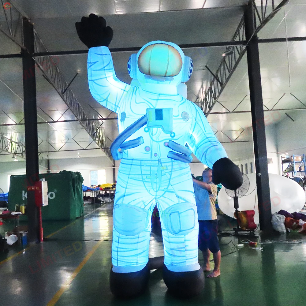 6mH-LED-Lighting-Astronaut-Inflatable-Cartoon-Giant-Inflatable-Spaceman ...