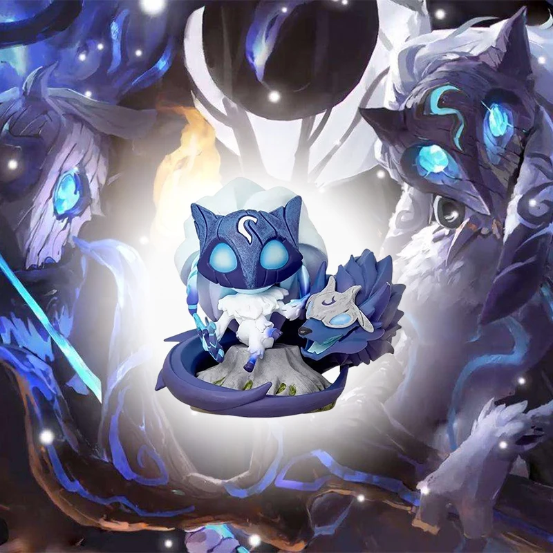10CM-Game-League-Of-Legends-Figure-LOL-Series-Eternal-Hunters-Kindred-Q ...