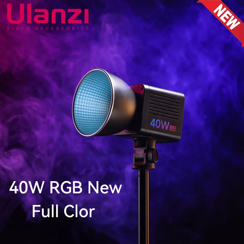 Ulanzi-40W-RGB-COB-Video-Light-3400mAh-2500K-6500K-for-Live-Streaming ...