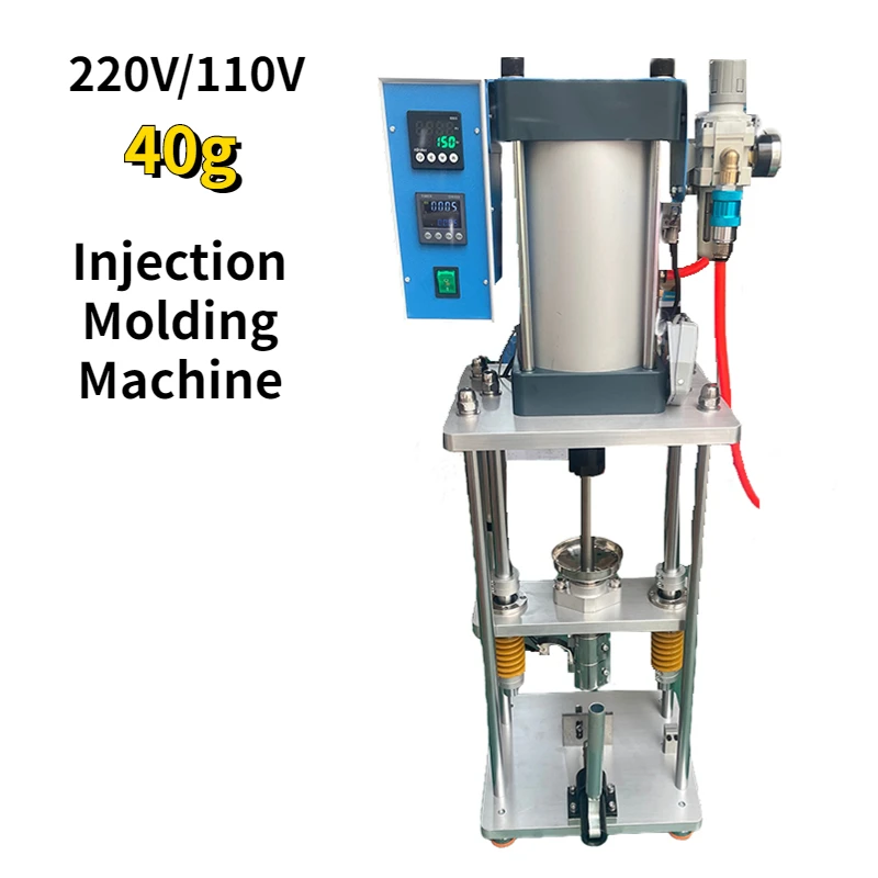 220V/110V 40g Vertical Injection Molding Machine Desktop Polymer ...