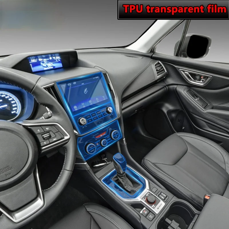 For Subaru Forester 2019-2020 Car Interior Center console Transparent ...