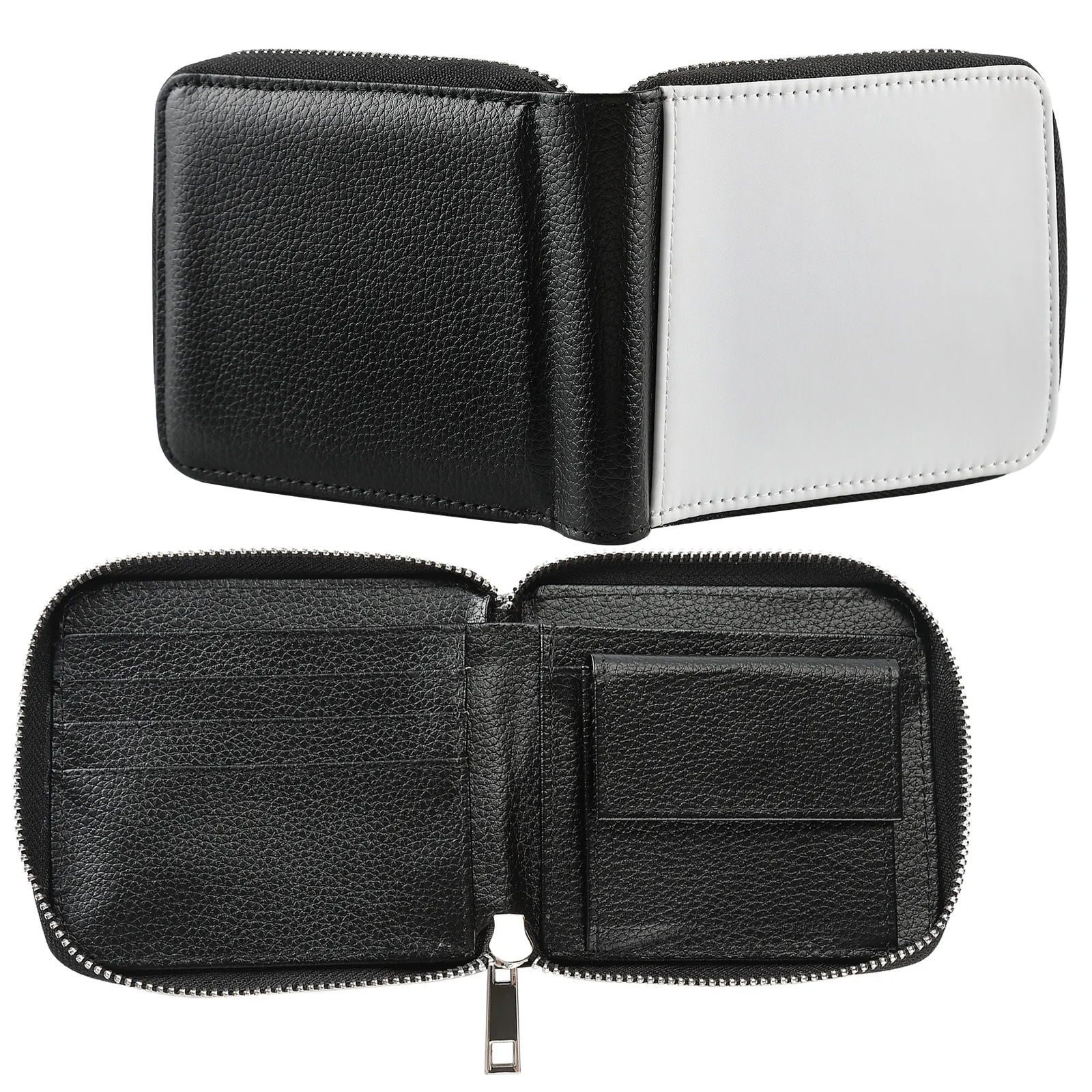 Sublimation Print Pu Leather Wallet Blank One Side / Two Sides ...