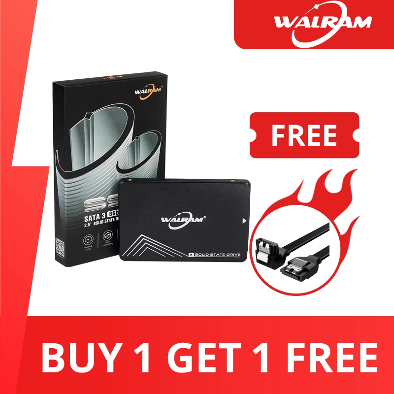 Walram Ssd 128gb 240gb 120gb 256gb 480gb 500gb 512gb 1tb 60gb Hdd 2.5 ...