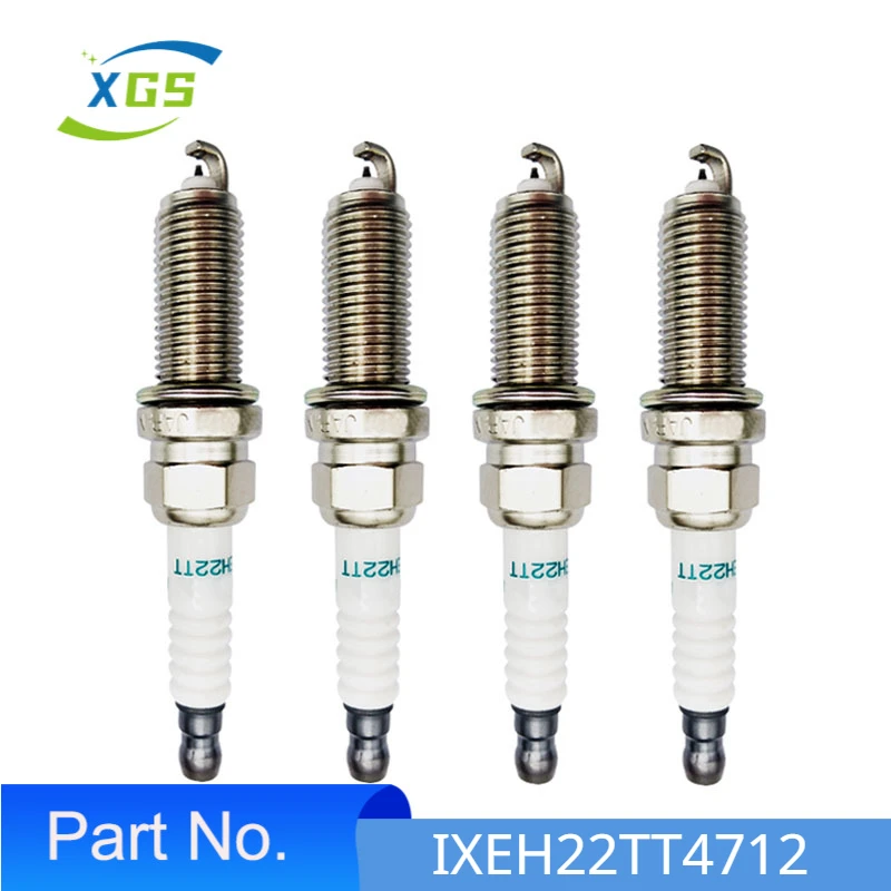 4pcs-lot-IXEH22TT-4712-High-Quality-Dual-Iridium-Spark-Plug-For-Nissan ...