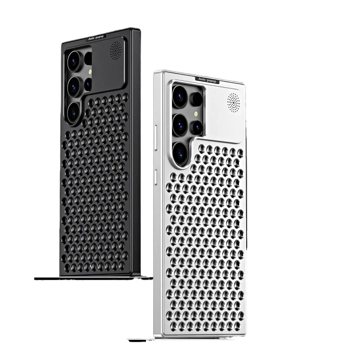 Metal-hollow-heat-dissipation-holes-Back-Cover-For-Samsung-S22-Ultra-5G ...