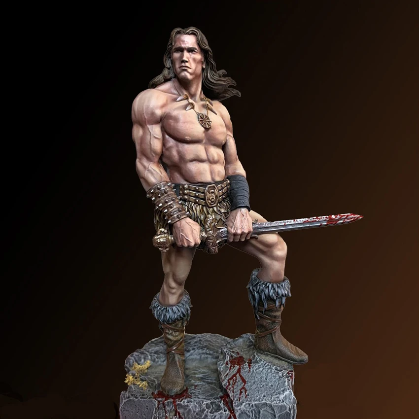 Resin-soldier-1-16-120mm-ancient-fantasy-WARRIOR-STAND-soldier-Model ...
