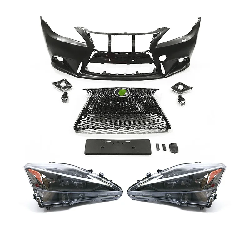 Facelift-Upgrade-to-2013-2015-Bodykit-grille-grill-bumper-set-for-Lexus ...