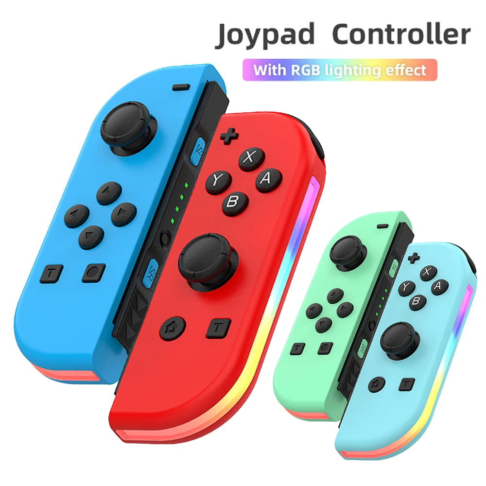 Switch-Game-Console-Joypad-com-Vibra-o-Dupla-Joystick-Sem-Fio-Bluetooth ...