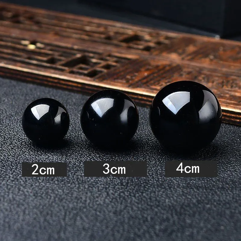 Natural Obsidian Ball | Obsidian Crystal | Home Decoration | Obsidian ...