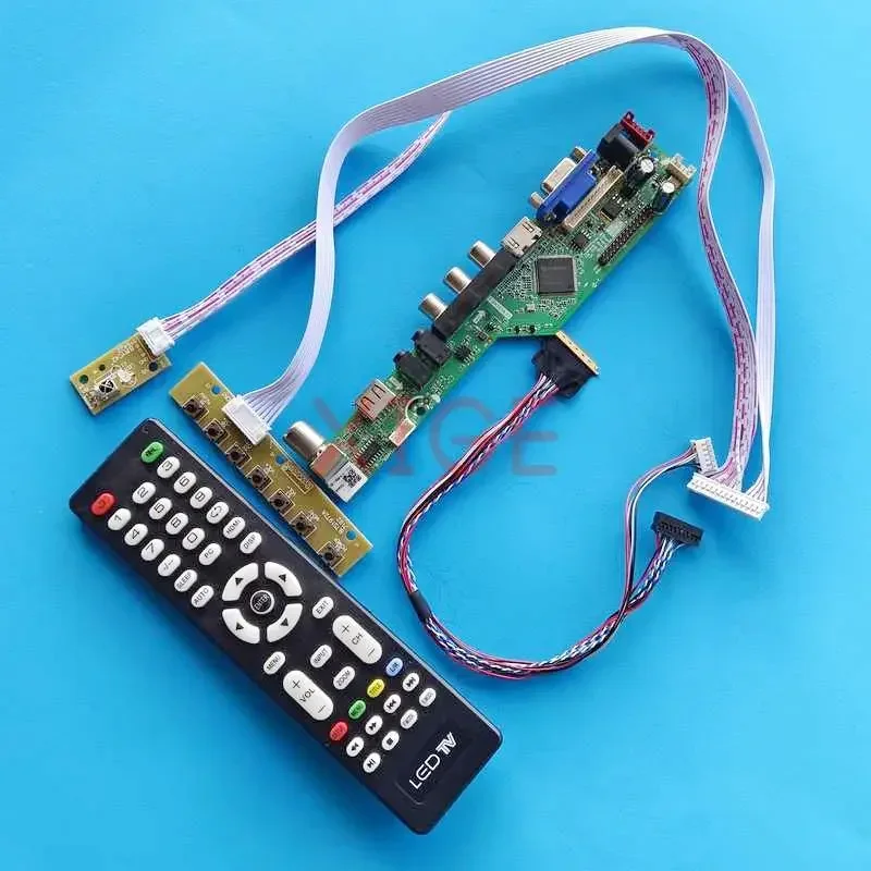 Kit For B156HW01 V0/V1/V2/V3/V4/V5/V6 1920x1080 LVDS 40Pin USB+AV+VGA ...