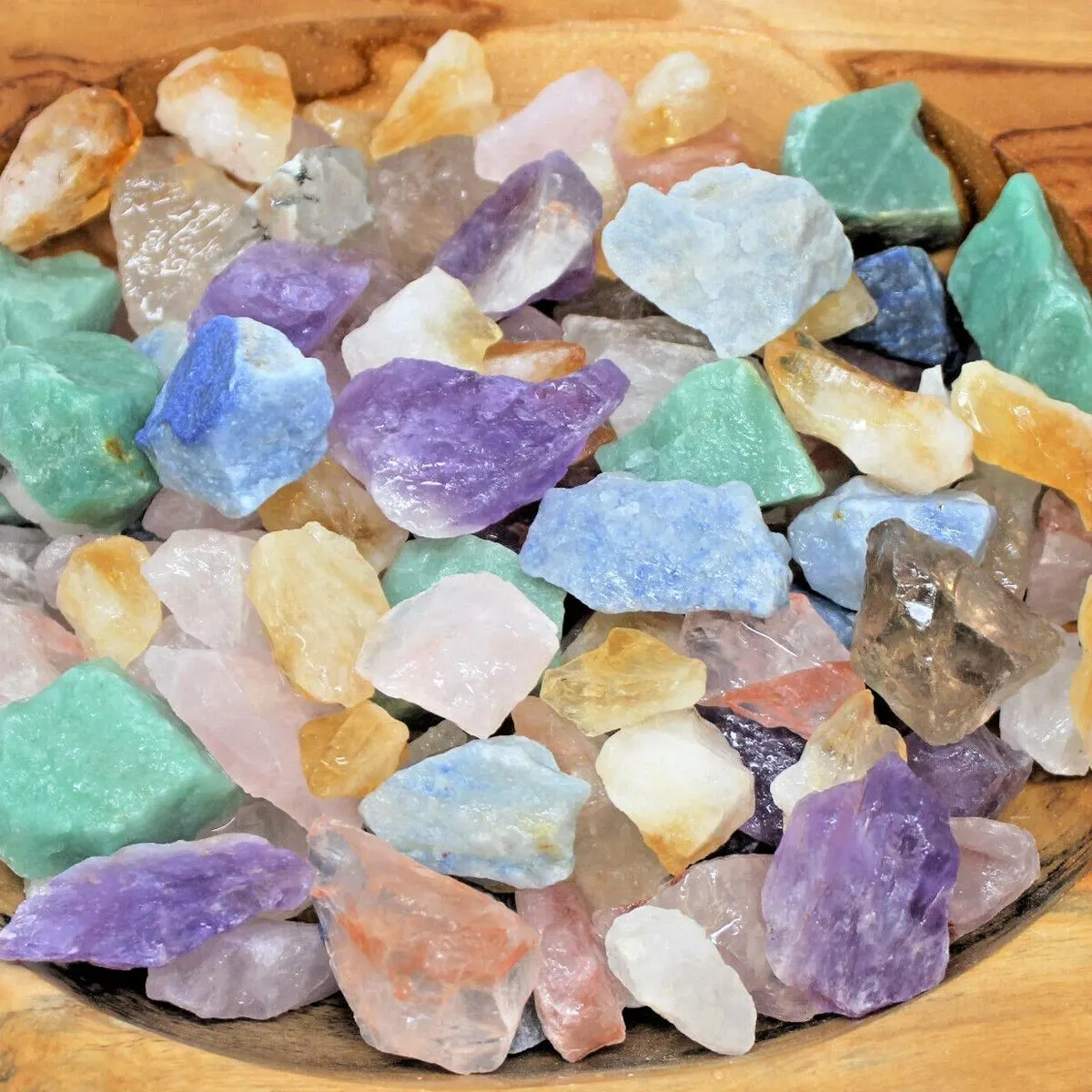 10PCS-Set-Random-Color-Mixed-Quartz-Crystals-Rough-Natural-Premium ...