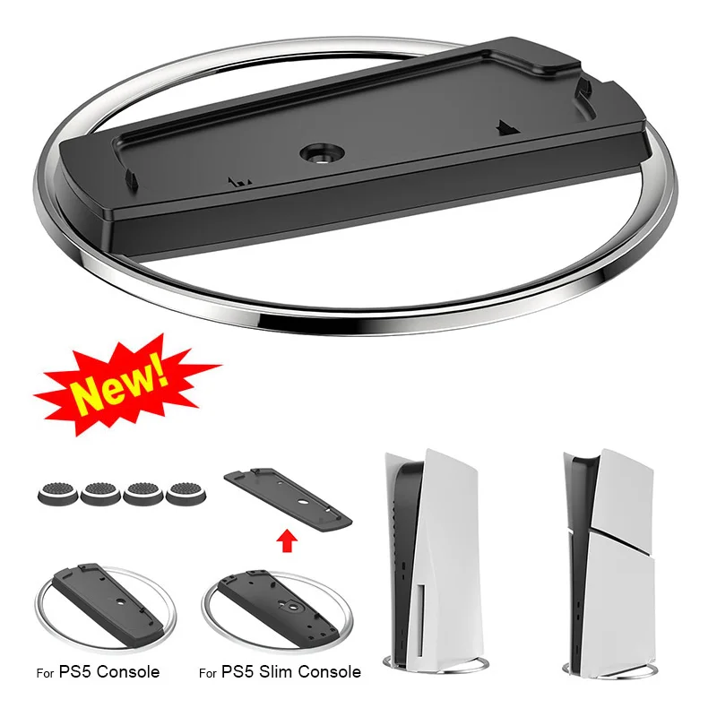 PS5-Slim-Stand-Vertical-Stand-for-PS5-PS5-Slim-Consoles-Non-Slip-Base ...