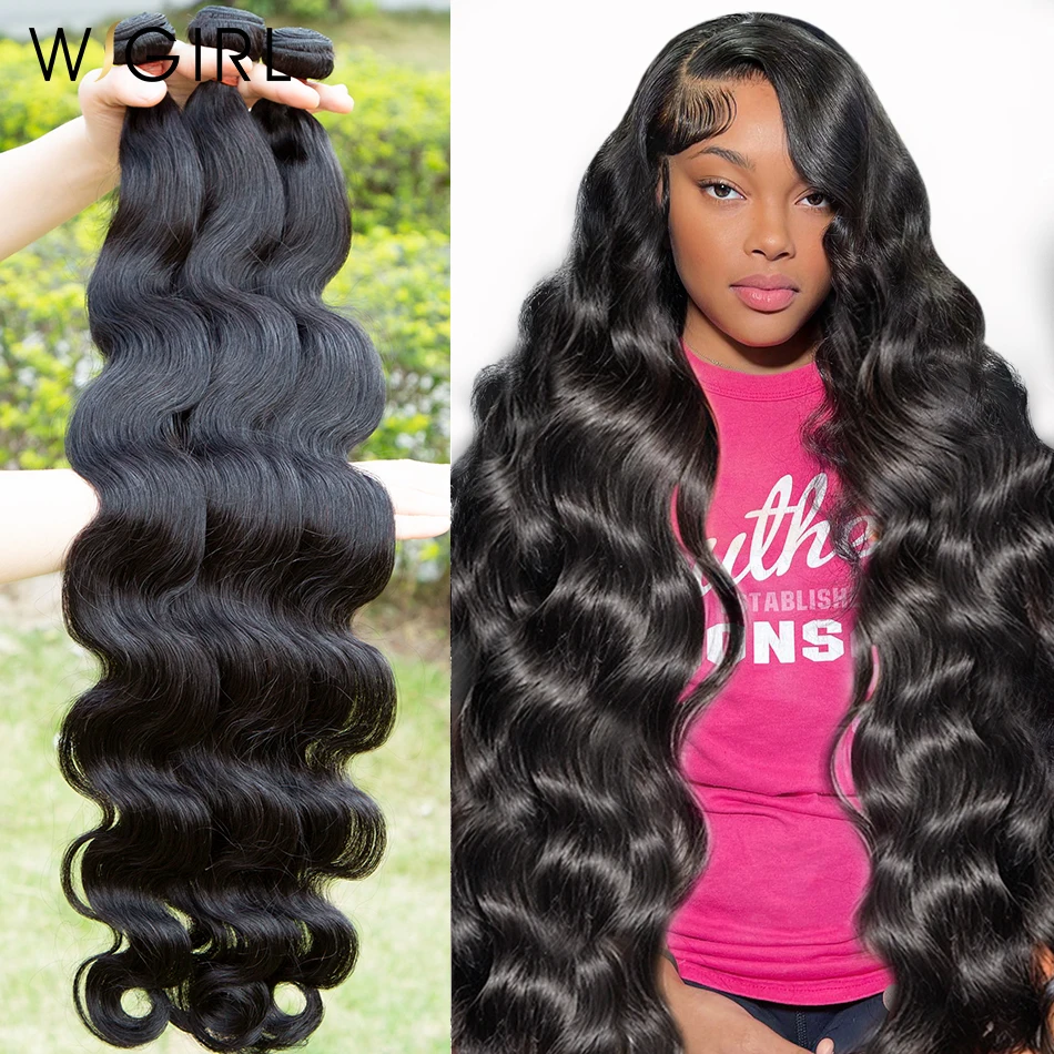 30-Inch-Brazilian-Body-Wave-Human-Hair-Bundles-3-4-Bundles-Deal-Hair ...