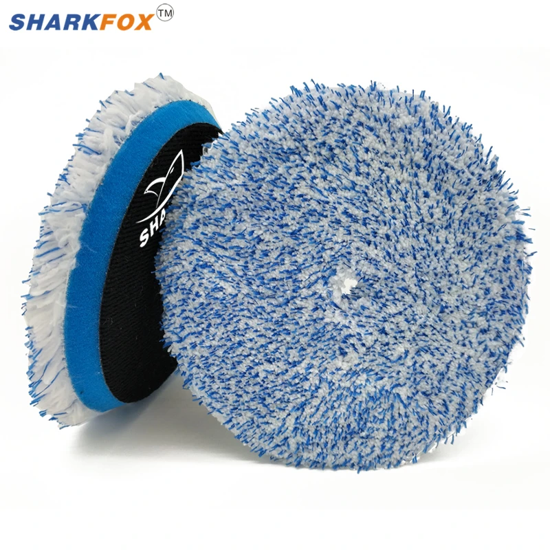 1Pieces 5/6inch Microfiber Polishing Pad For Cars Body Polish Micro ...