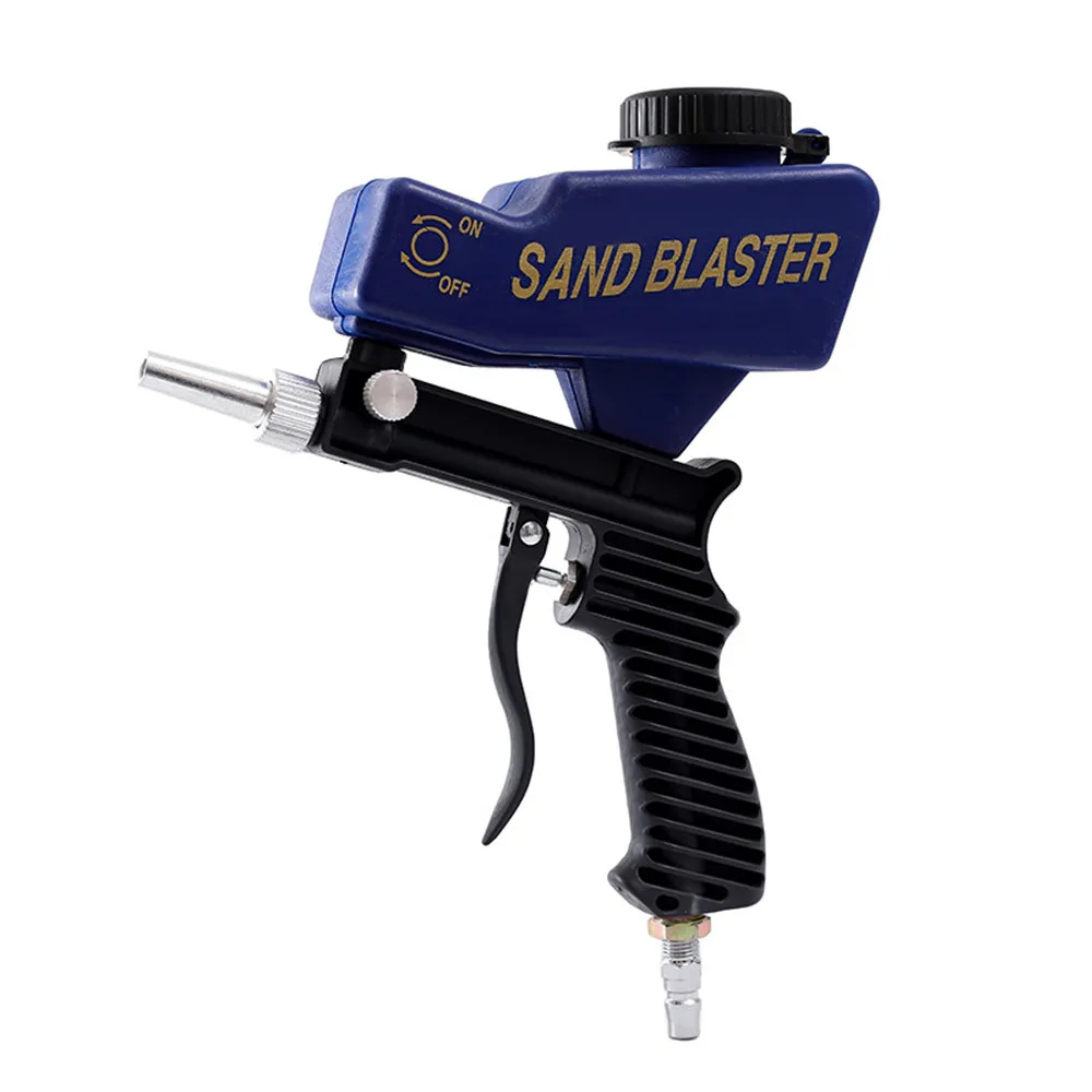 Portable-Gravity-Sandblasting-Gun-Pneumatic-Sandblasting-Set-Rust ...