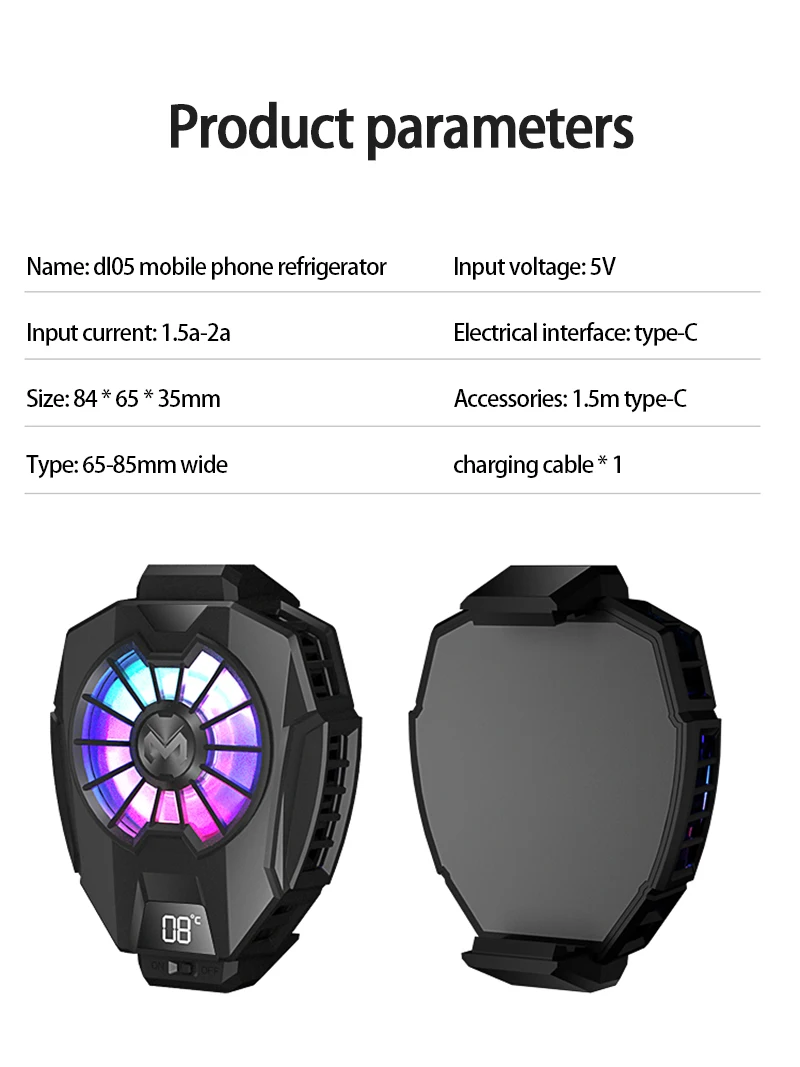 Ventilateur console,Ventilateur de refroidissement pour téléphone ...