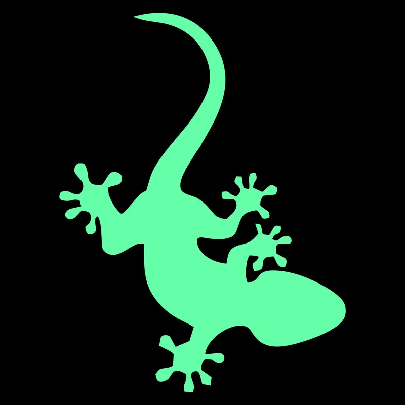 Reptile Lizard Wall Stickers Vinyl Decor Car Window Bumper Sticker Glow ...