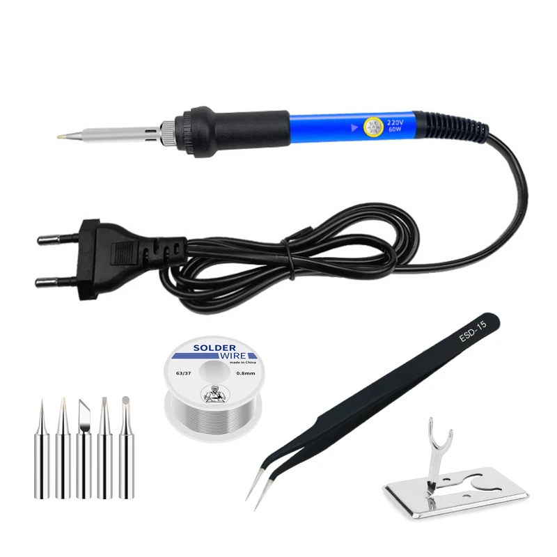 Adjustable Temperature Electric Soldering Iron 220v/110v 60w Welding ...