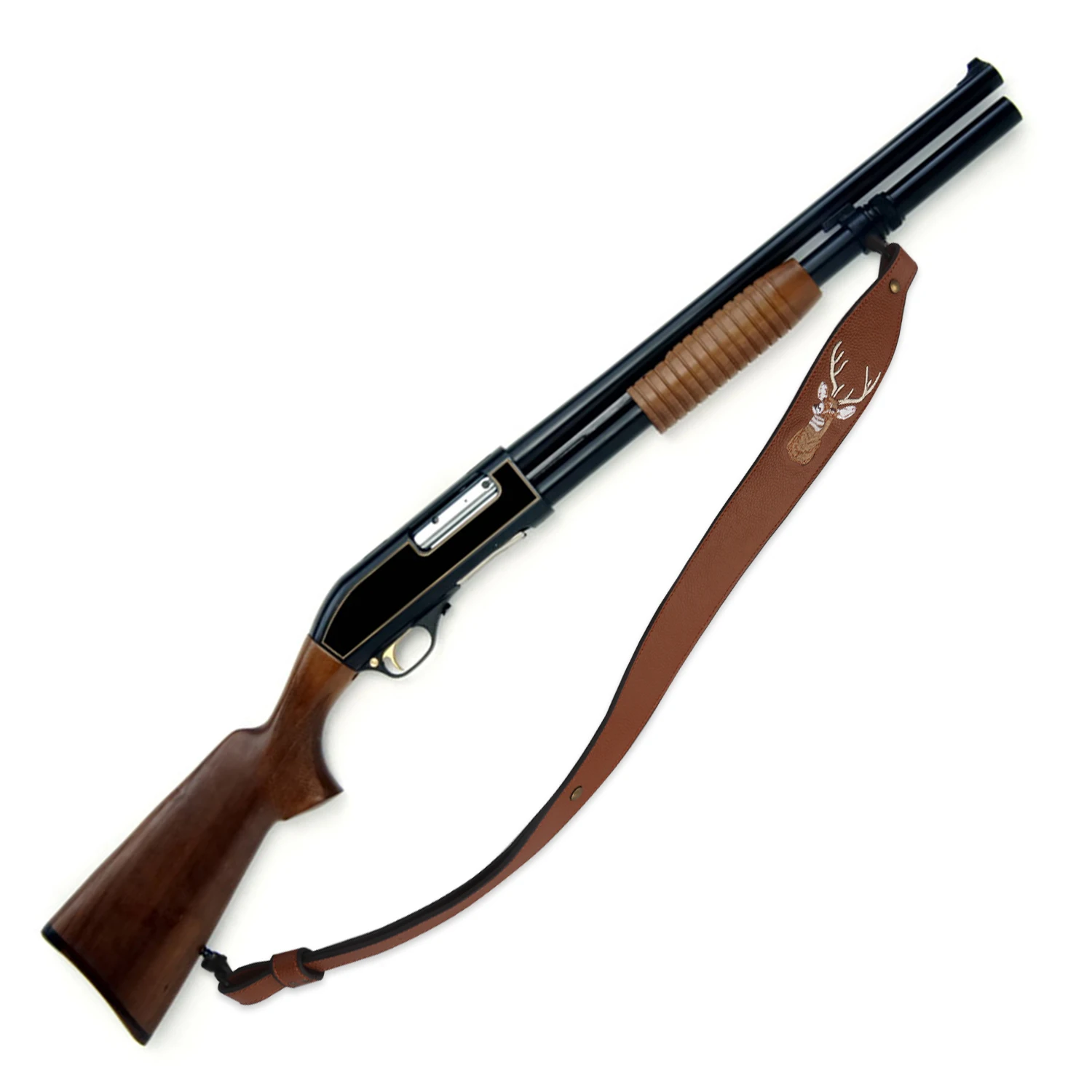 Tourbon hunting gun acessórios de couro rifle sling shotgun cinto tiro ...