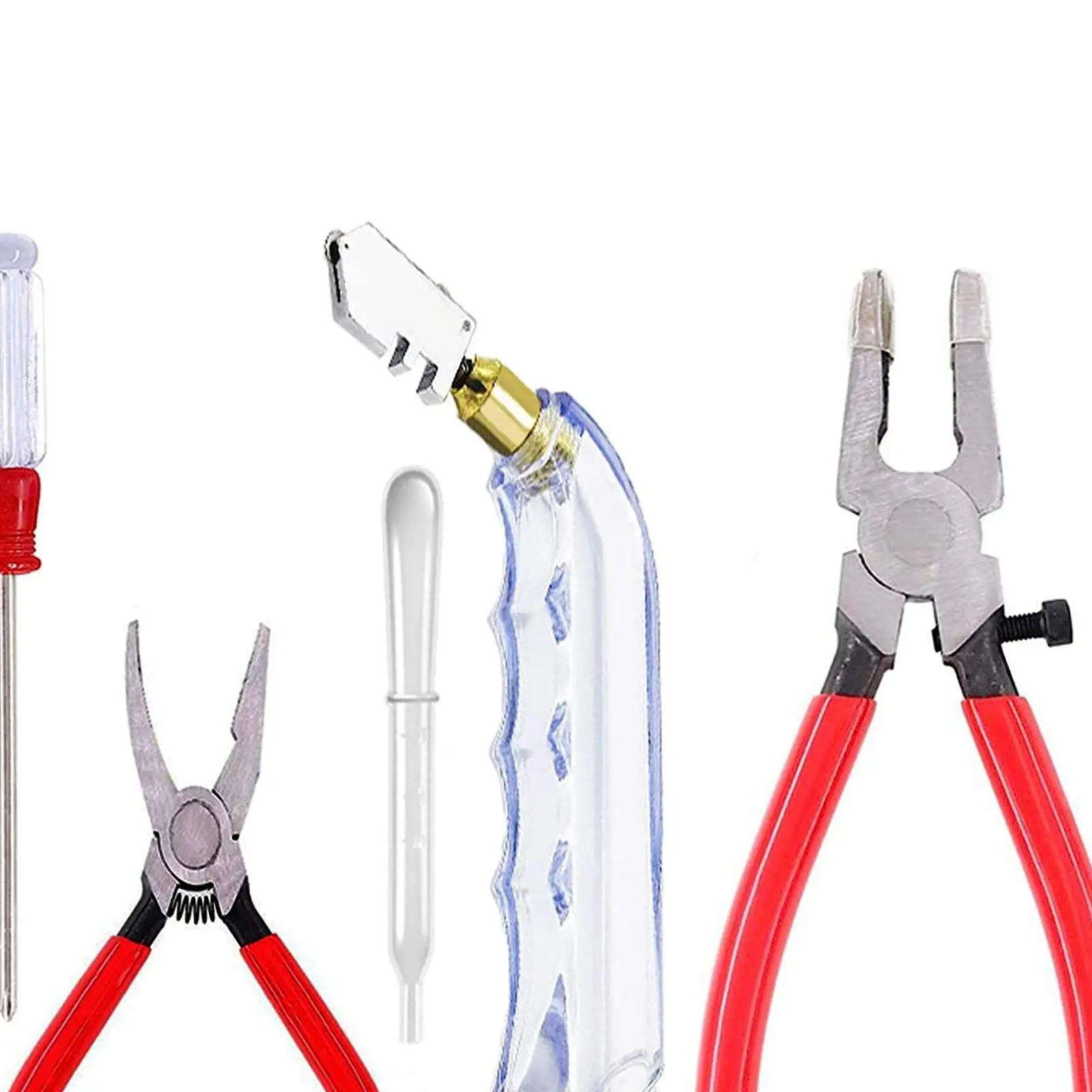 Glass-Cutting-Tools-with-Storage-Bag-Nippers-Glass-Cutter-Tool-Kit-for ...