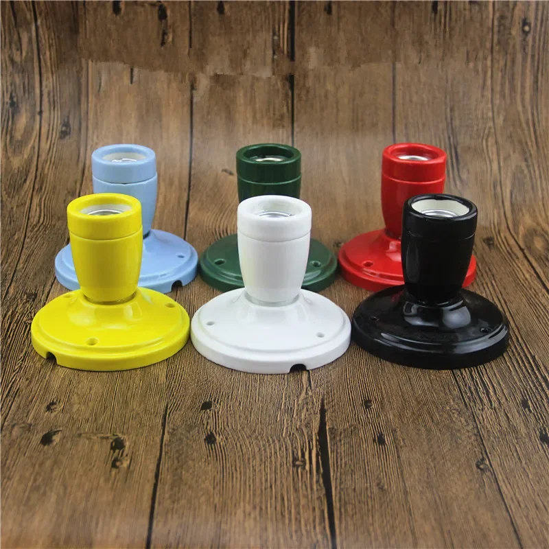 DIY-Ceramic-Light-Socket-Ceiling-Heat-Resistant-And-Anti-aging ...