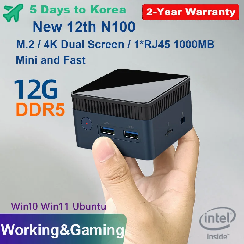 MOREFINE-Mini-PC-M6S-Intel-12th-Gen-N100-12G-DDR5-512GB-1TB-Windows-11 ...