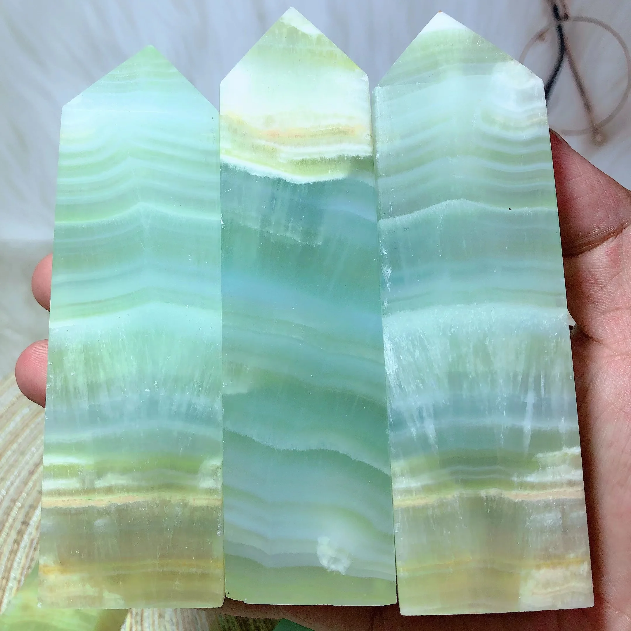 Natural Crystals Caribbean Tower Stone Jewelry High Quality Point ...