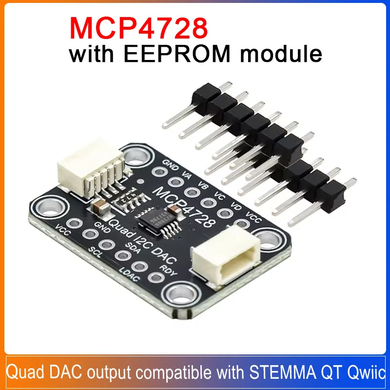 MCP4728 Quad DAC Output With EEPROM Module Mcp4728 Module Compatible ...