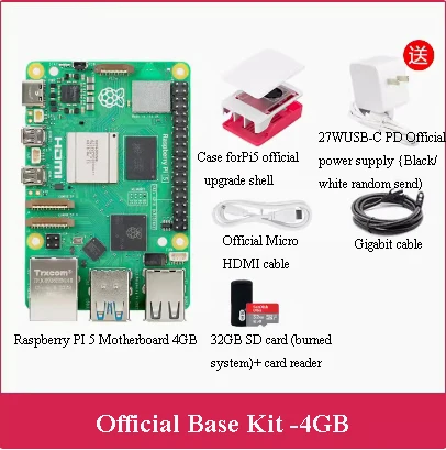 Raspberry-PI-5-Official-Raspberry-PI-Motherboard-5-Kit-Official-base ...