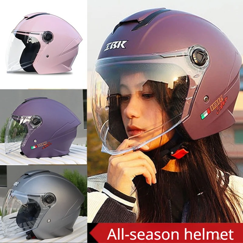 Motorbike-Casco-Go-Kart-Scooter-Motor-Van-Motorcycle-Dual-Lens-Vintage ...